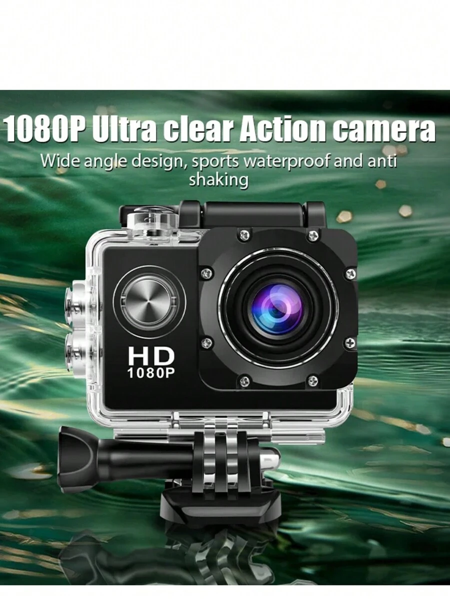 4K Ultra HD-actiecamera met 1080P WIFI, 2,0" scherm, 170D waterdicht ...