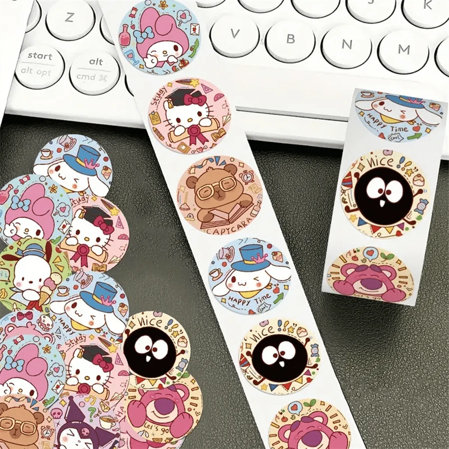 Sanrio 500pcs Adorable Sanrio Sticker Sets: Ideal For Giving Gifts ...