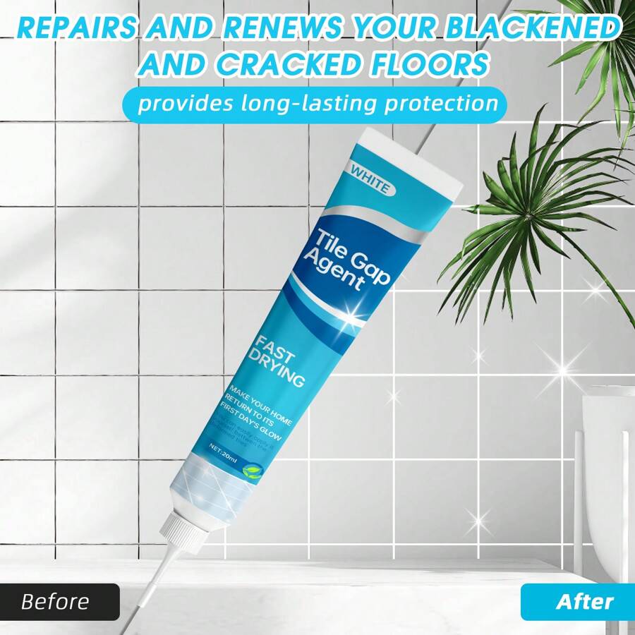 Tile Grout Filler, Waterproof Sealant For Kitchen And Bathroom Tiles ...