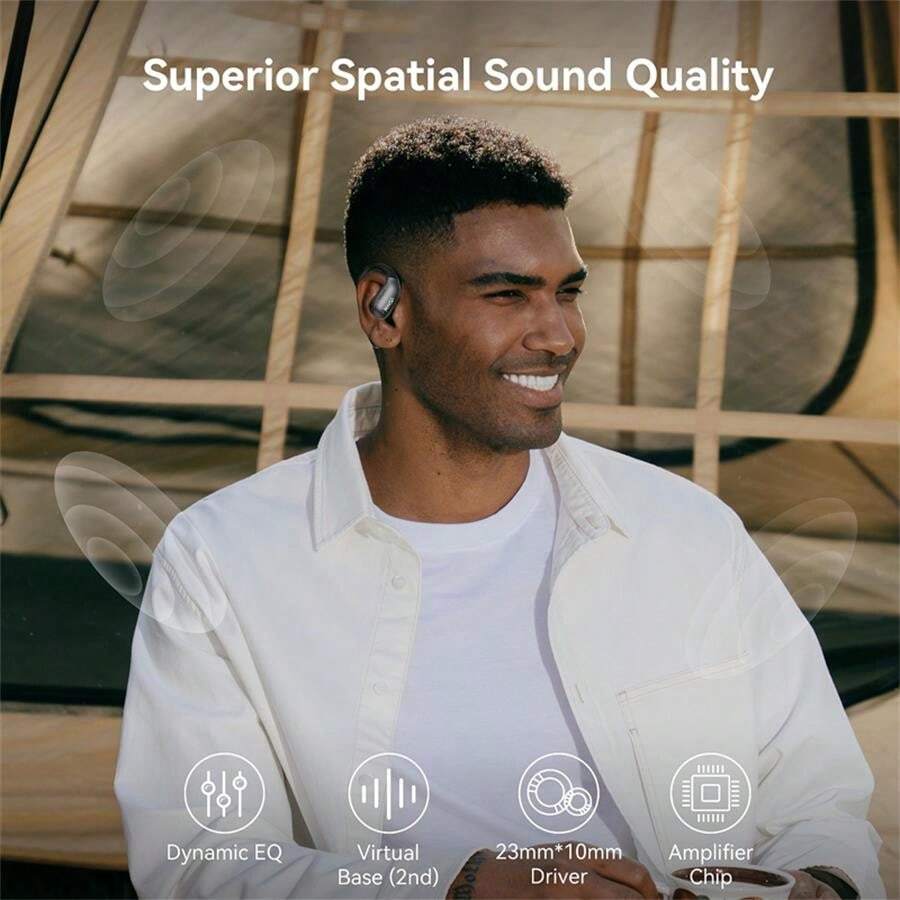 Miniso MINISO X28 OWS Translation Open Ear Wireless Earbuds Support 148 ...