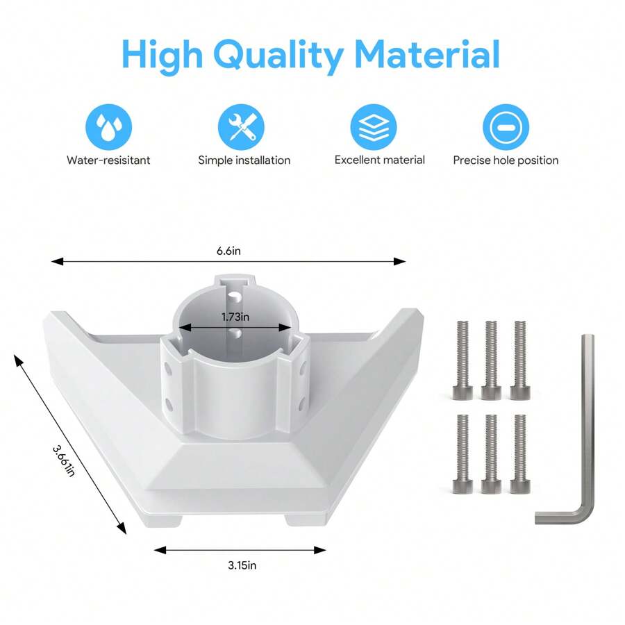 Starlink Mini Pipe Adapter,Starlink Pole Mount Kit For Starlink Mini ...