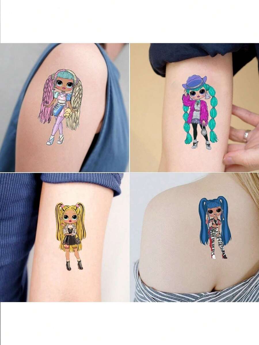 LOL SURPRISE LOL SURPRISE Big Sister Stickers 1 Set Of 6, Long-Lasting ...