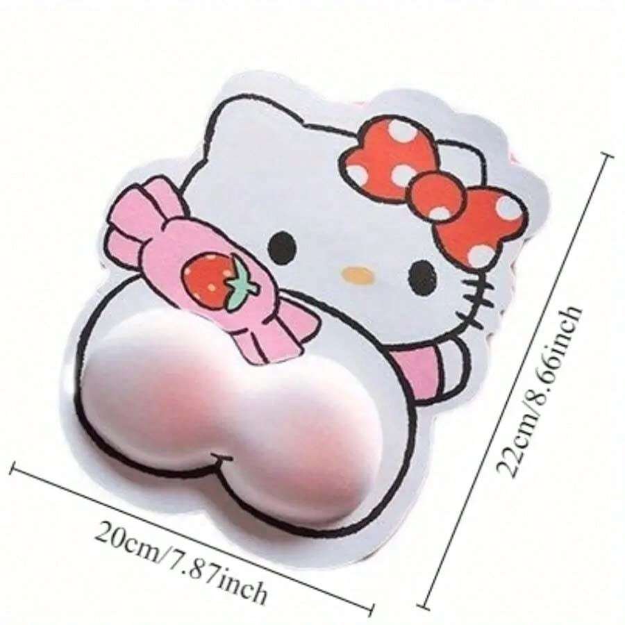 Sanrio Rest Mouse Pad With Hello Kitty Wrist, Genuine Authorization ...