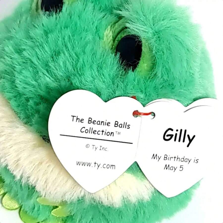 Pelúcia Ty Beanie Balls Puff Redonda - Sapo Gilly | SHEIN Brasil