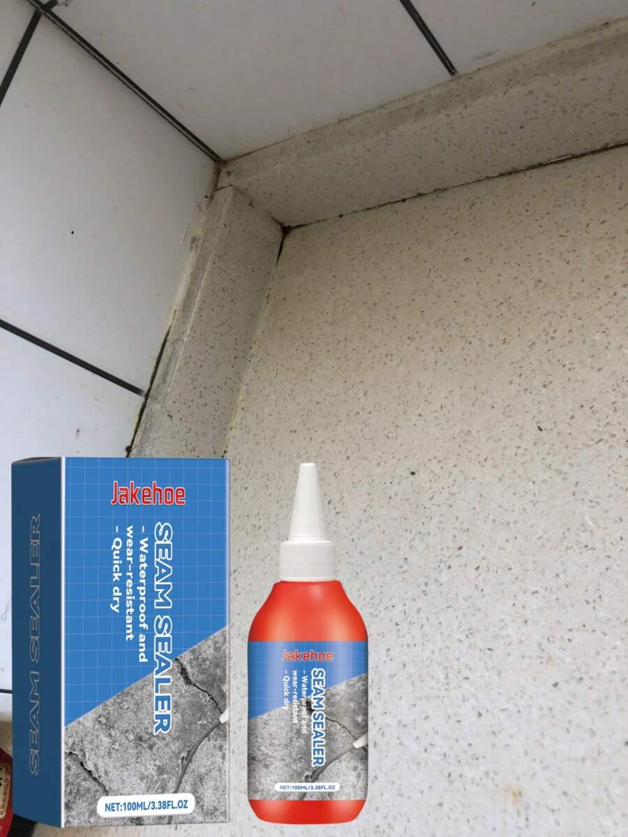 Waterproof Tile Sealant - Flexible, Transparent, Anti-Leakage Silicone ...