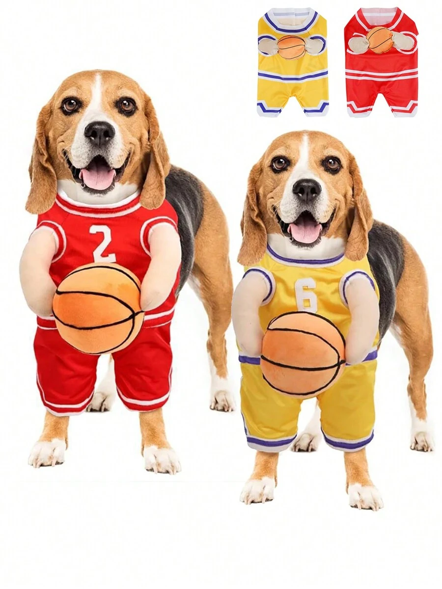 Dog Basketball Costume With Ball Basketball Costume For Dogs, Dog ...