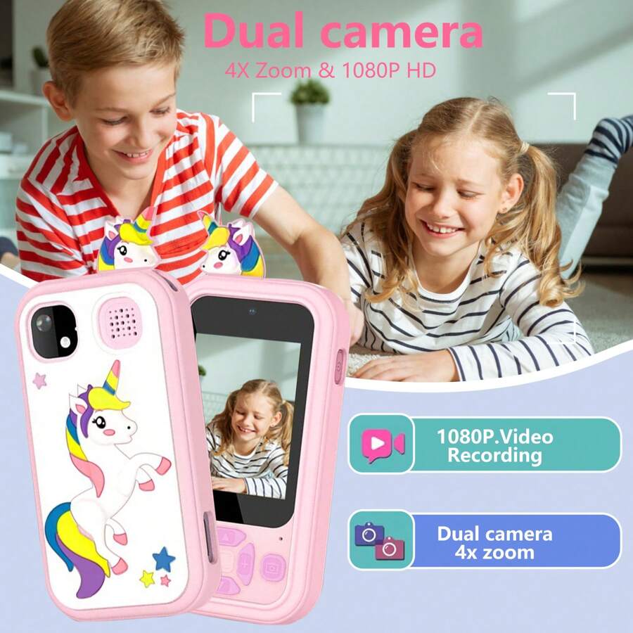 Kids' Educational Toy Phone, Games & Puzzle Toy Phone For 3-12 Years ...