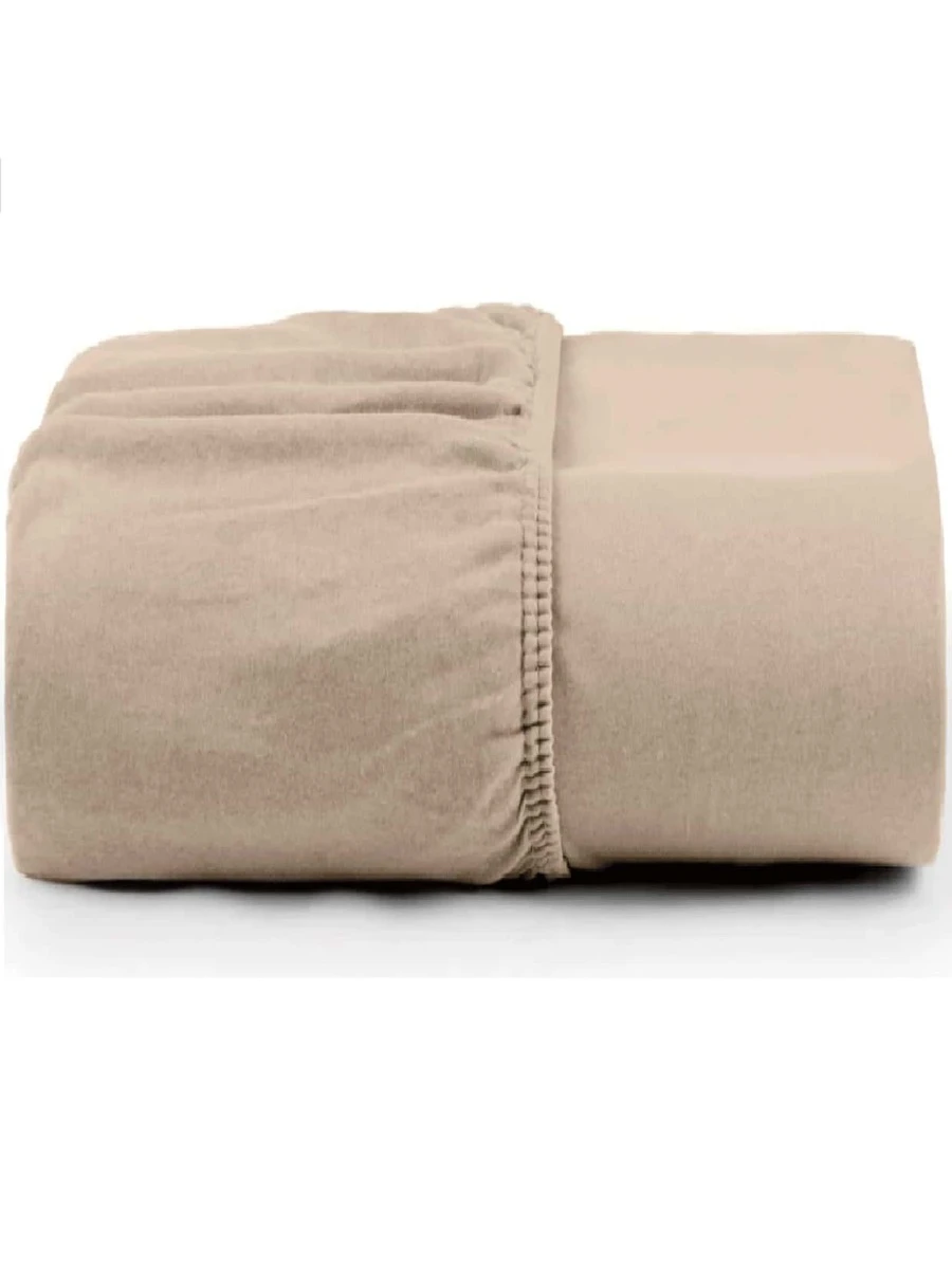 Fitted Sheet With Elastic For Box Bed 200 Thread Count 100% Cotton ...