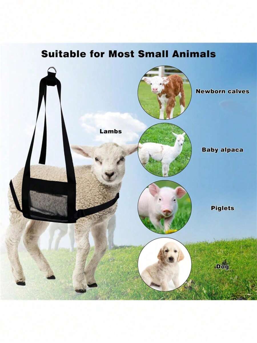 Heavy-Duty Livestock Scale Sling - Easy Weighing For Cattle, Sheep ...