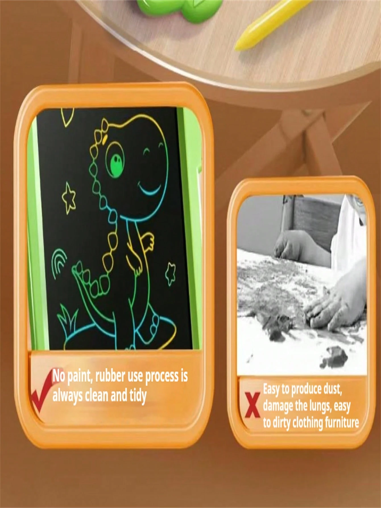 8.5 Inch LCD Drawing Tablet For Kids, Colorful Doodle Art Board ...