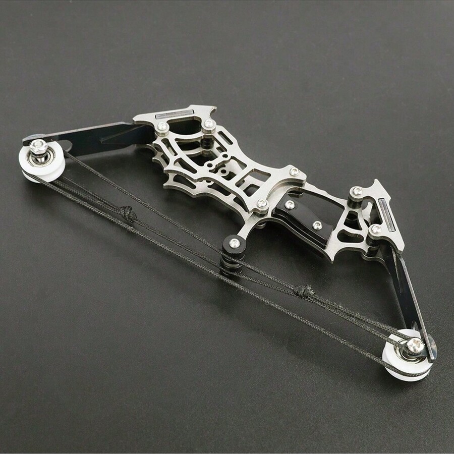 1 Set Mini Compound Bow, Including Bow And 4 Arrows, Suitable For Daily Entertainment And Work ...