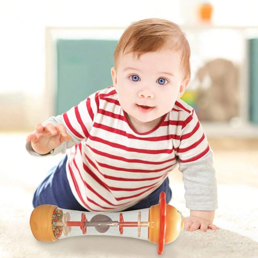 Rainstick Rainmaker Toys For Babies, Sensory Tubes Musical Instrument ...