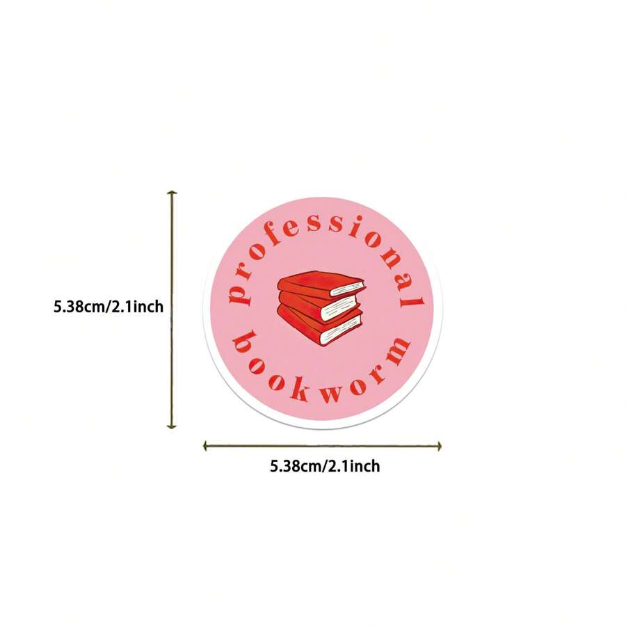 50PCS Reading Stickers Book Stickers Book Themed Stickers Bookish ...