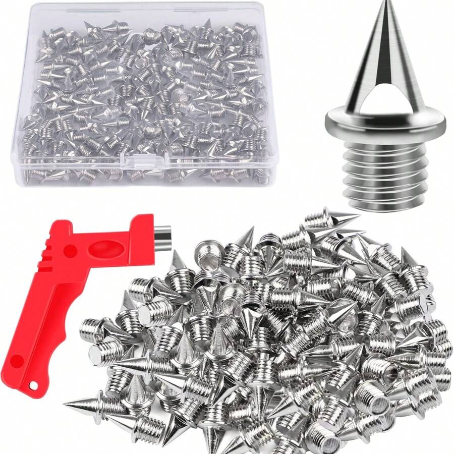 120PCS Stainless Steel Track And Cross Country Spikes Golf Shoe Spikes ...