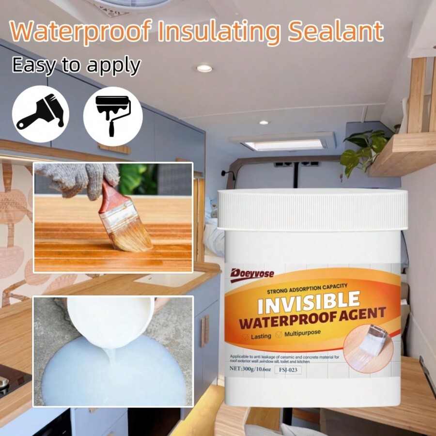 Doeyvose Super Strong Invisible Waterproof Sealant, Suitable For ...
