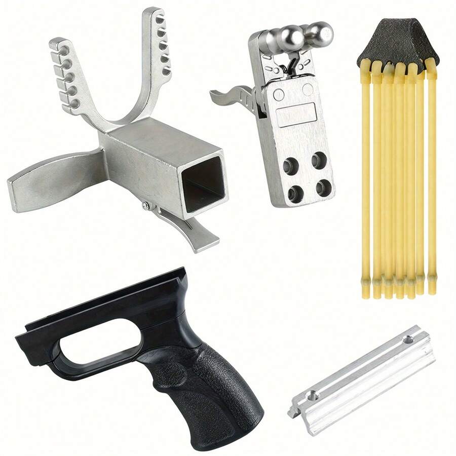 304 Stainless Steel Casting Mechanical Slingshot DIY Hunting Slingshot ...