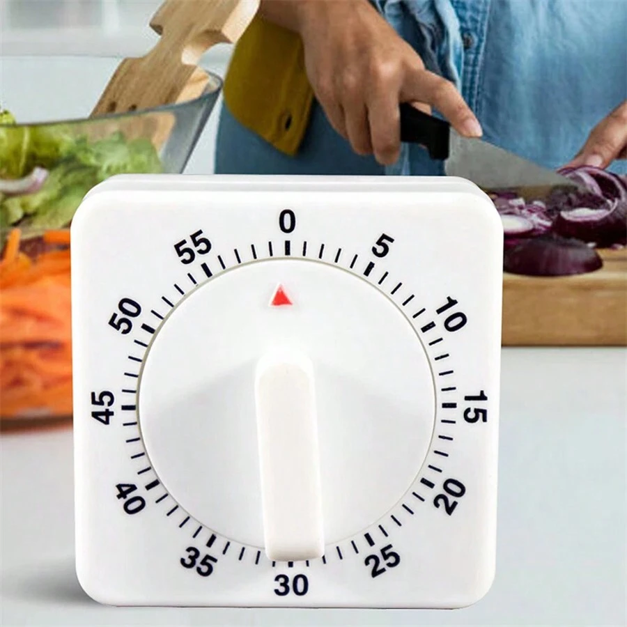 60 Minute Kitchen Timer 1 Hour Visual Kitchen Clock Timer Mini ...