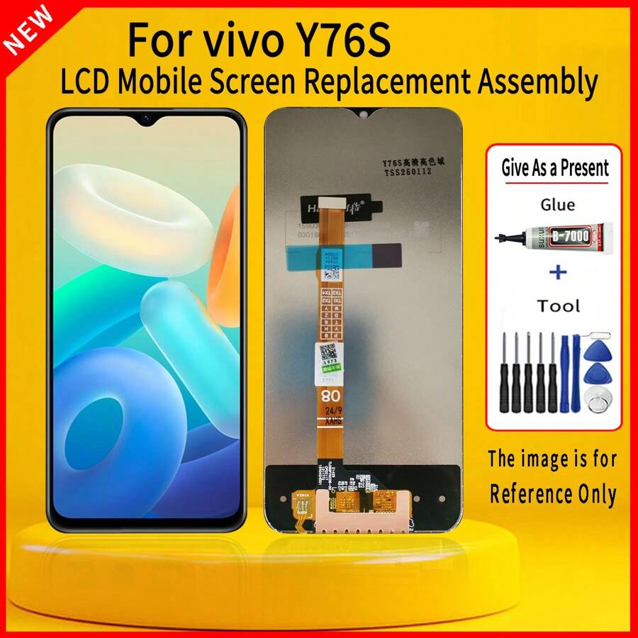 Reemplazo de pantalla móvil compatible con Vivo Y76S V2156A V2156FA Y76 ...