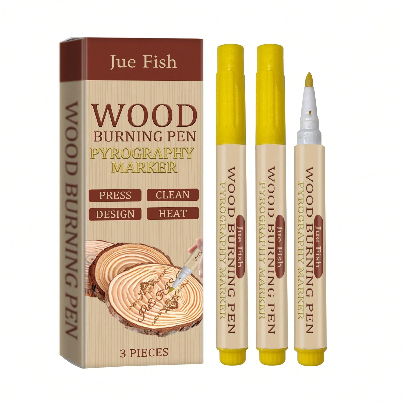 Wood Burning Pen, Wood Marking Branding Pen For Children Handmade DIY ...