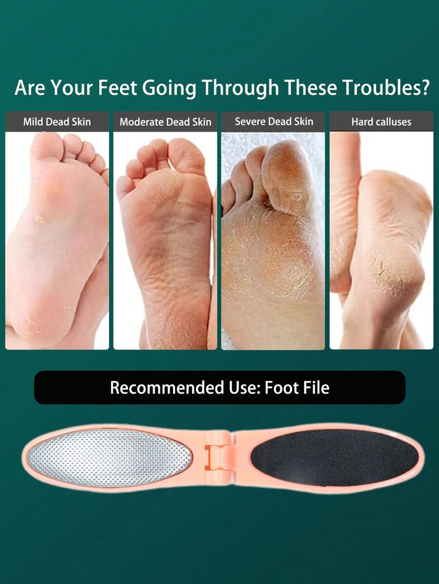 Foot Rasp Foot File And Callus Remover. Best Foot Care Pedicure Metal ...