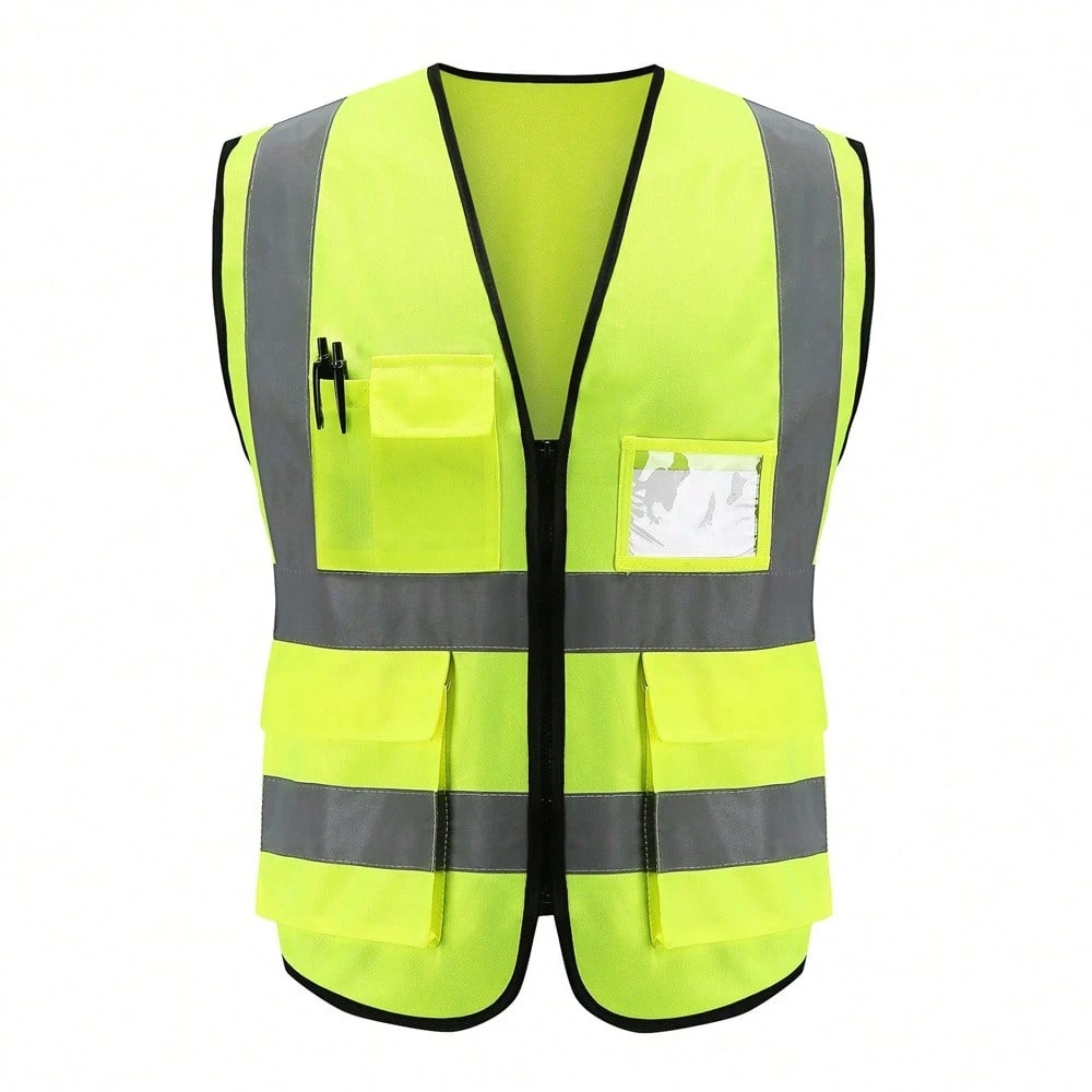 Reflective Vest, Construction Site, Sanitation, Traffic, Yellow ...