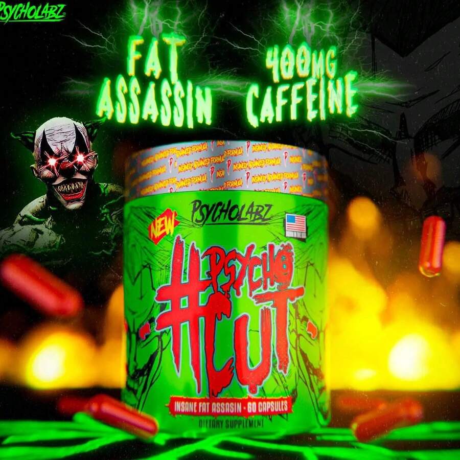 Psycho Cut Termogênico 120 Cápsulas S/Sabor | Psycholabz | SHEIN Brasil