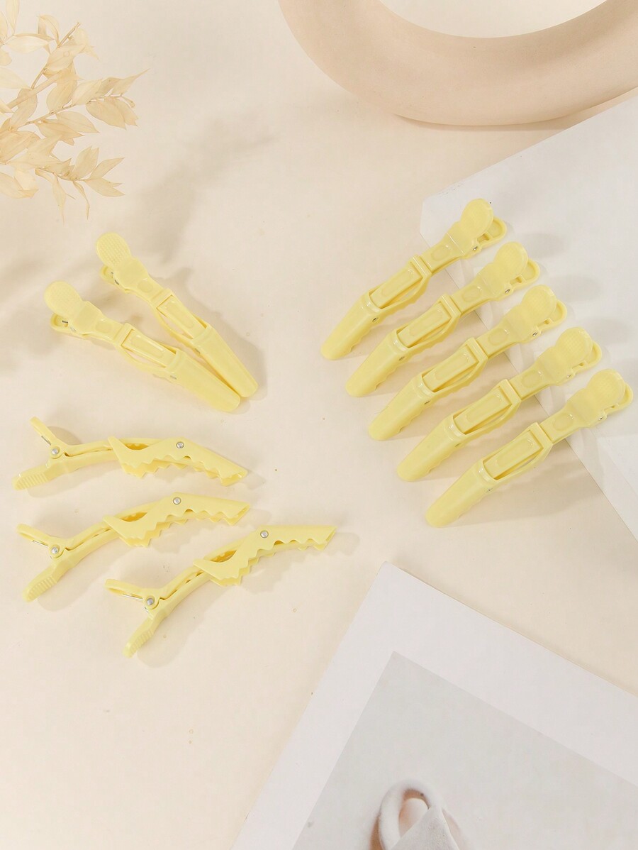 10pcs Non-Slip Crocodile Hair Clips, Suitable For Professional ...