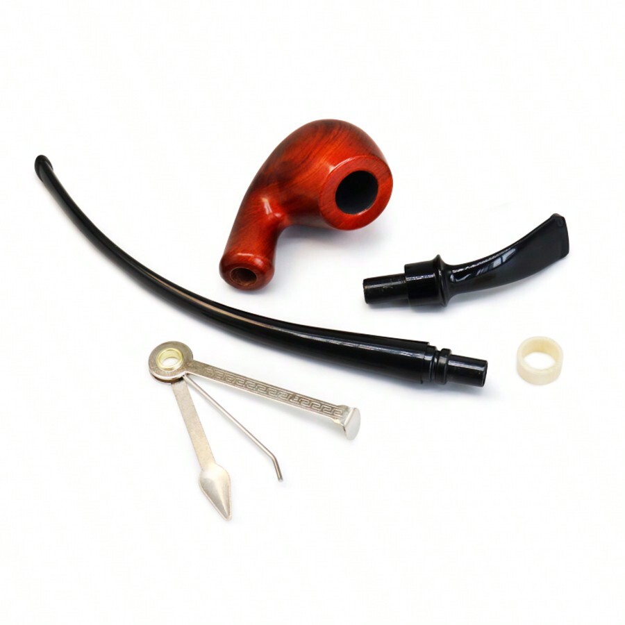 Handmade Pipe, Wood Pipe With Replaceable Pipe Stem,Portable Boss Small ...