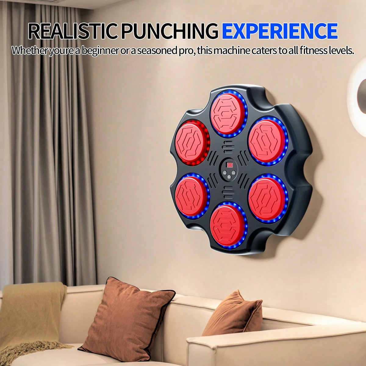 Macchinario da boxe con guantoni da boxe, attrezzatura da boxe ...