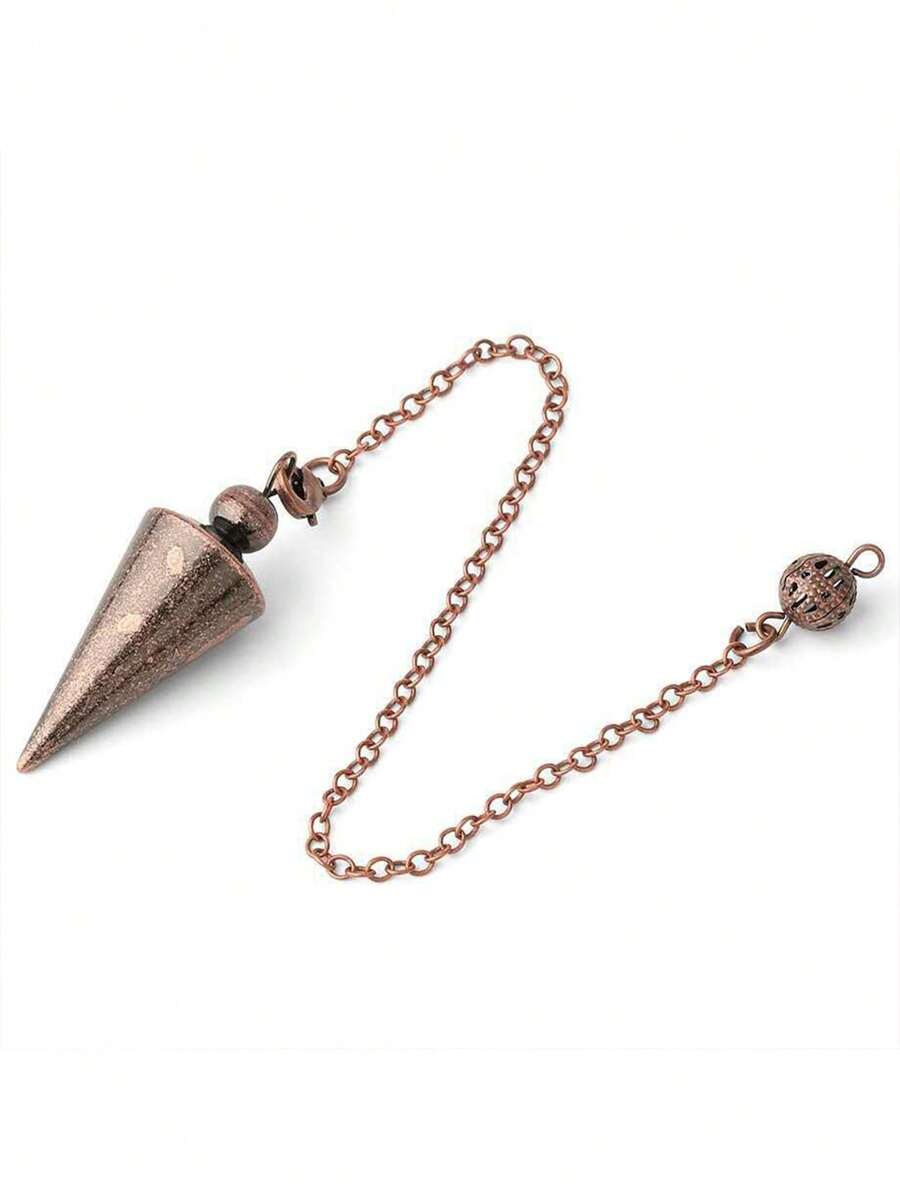 1PC Antique Metal Copper Pendulum For Divination Dowsing Wicca ...