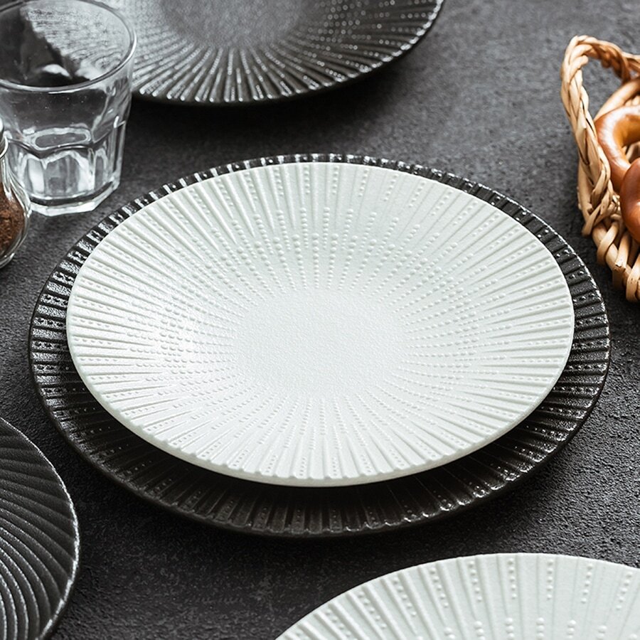 New Water Drop Pattern Plate, High-End Arrangement, Commercial ...