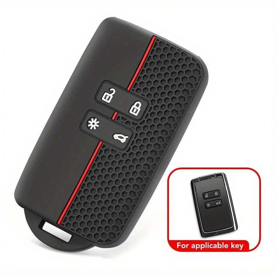 Silicone Car Key Cover For Renault Captur Koleos Kadjar Arkana Megane ...