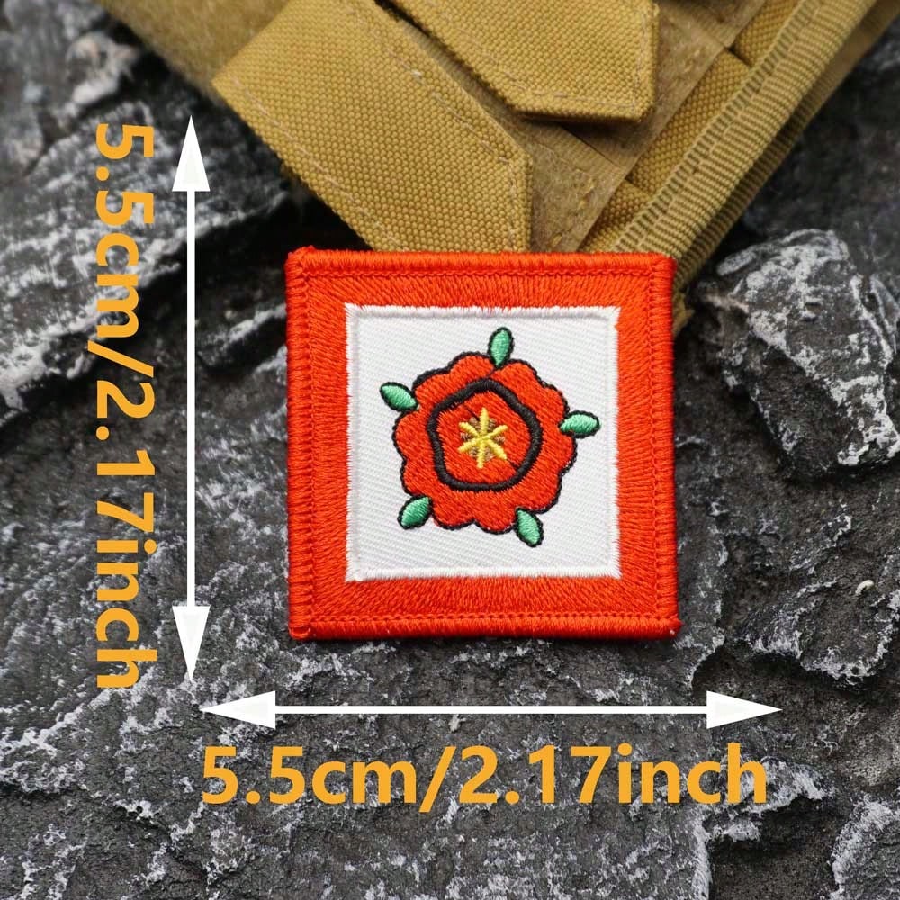 Forest Series Embroidered Patch With Merrow Border, Sewable Applique ...