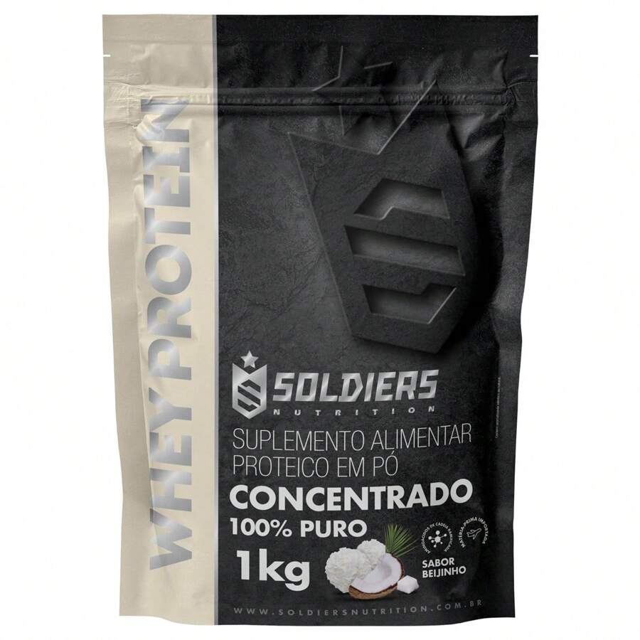 SOLDIERS NUTRITION Kit: 5kg Whey Protein Concentrate - 100% Imported ...