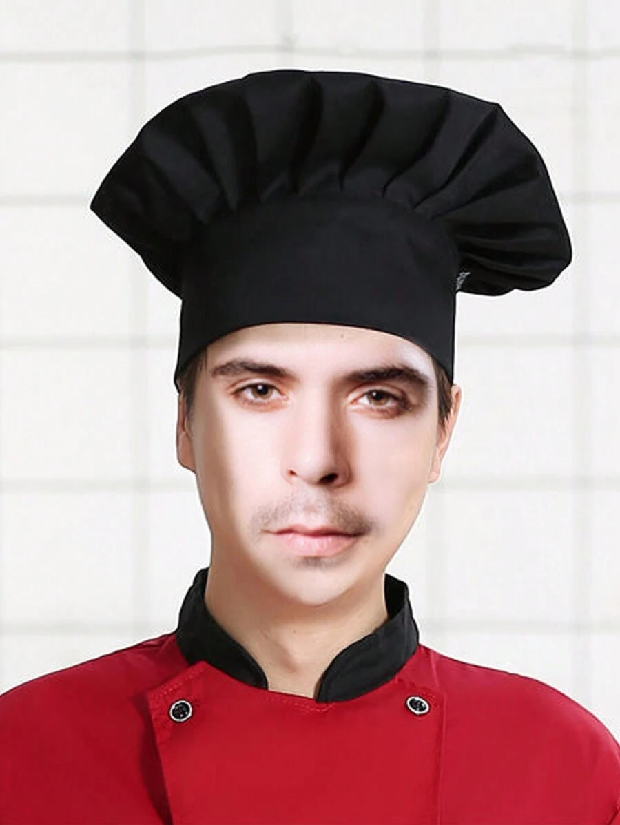 Unisex Chef Hat, Bread & Pastry Baking, Cake Shop, Hotel Kitchen ...