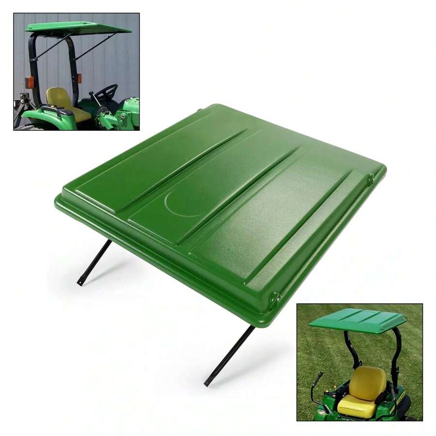 Green Top Canopy With Bracket For John Deere Compact Utility Tractors ...