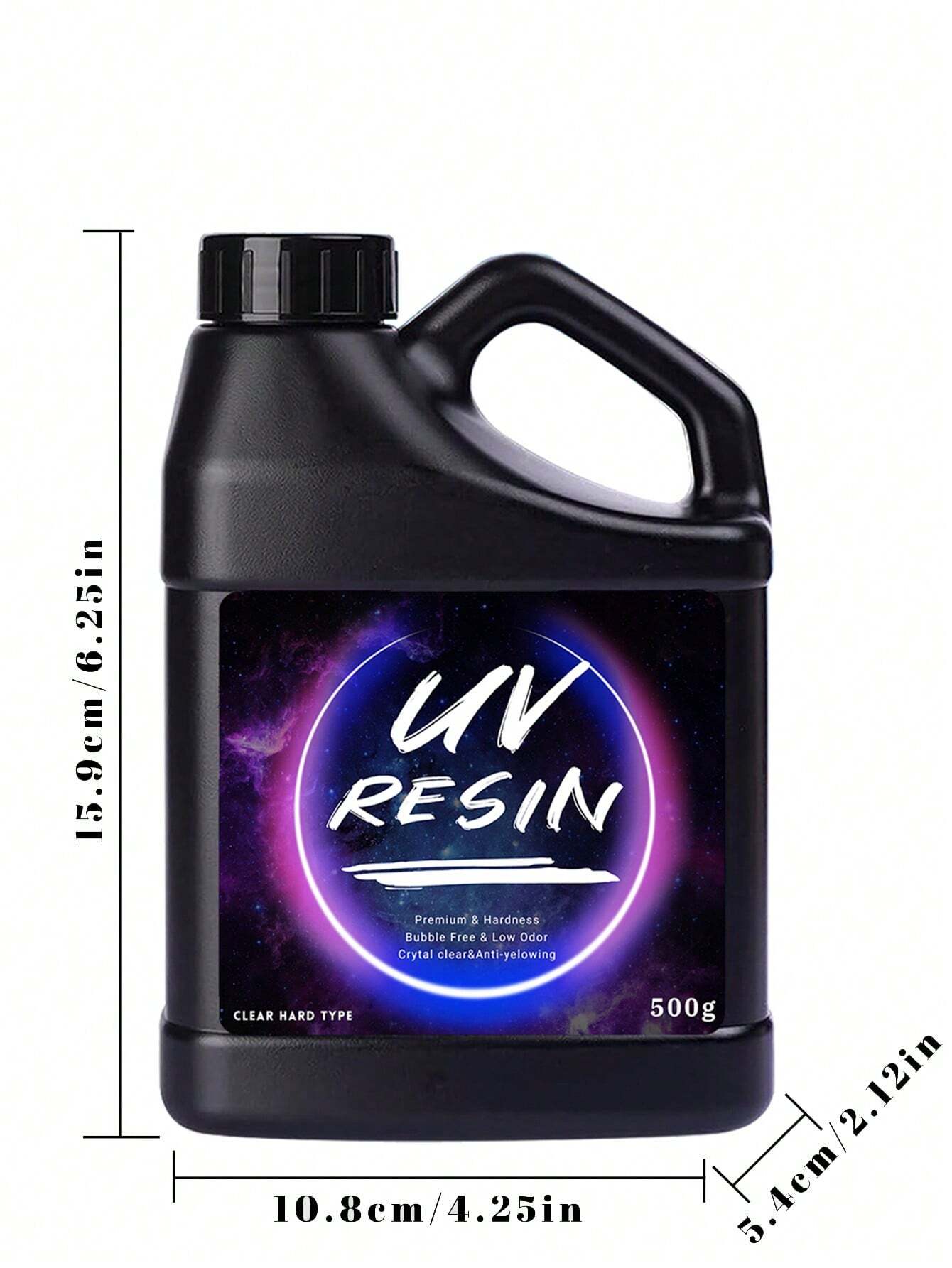 UV Resin Clear, Hard, Upgraded Uv Crystal Resin, New Formula Ultraviolet Fast Curing Resin For ...