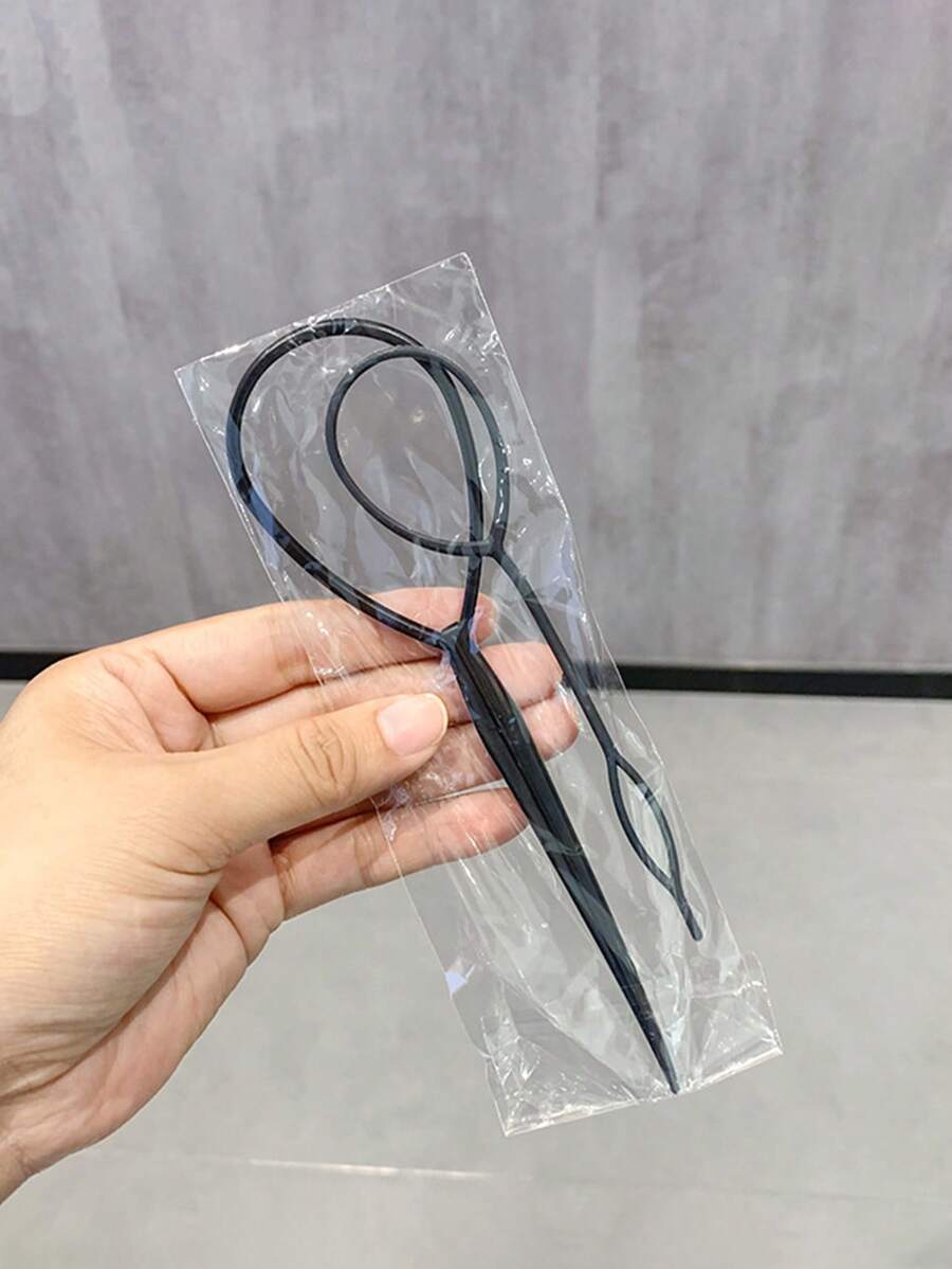 1 Set Of 4 Pieces Of Children's Hair Braiding Artifacts Pulling Hair ...