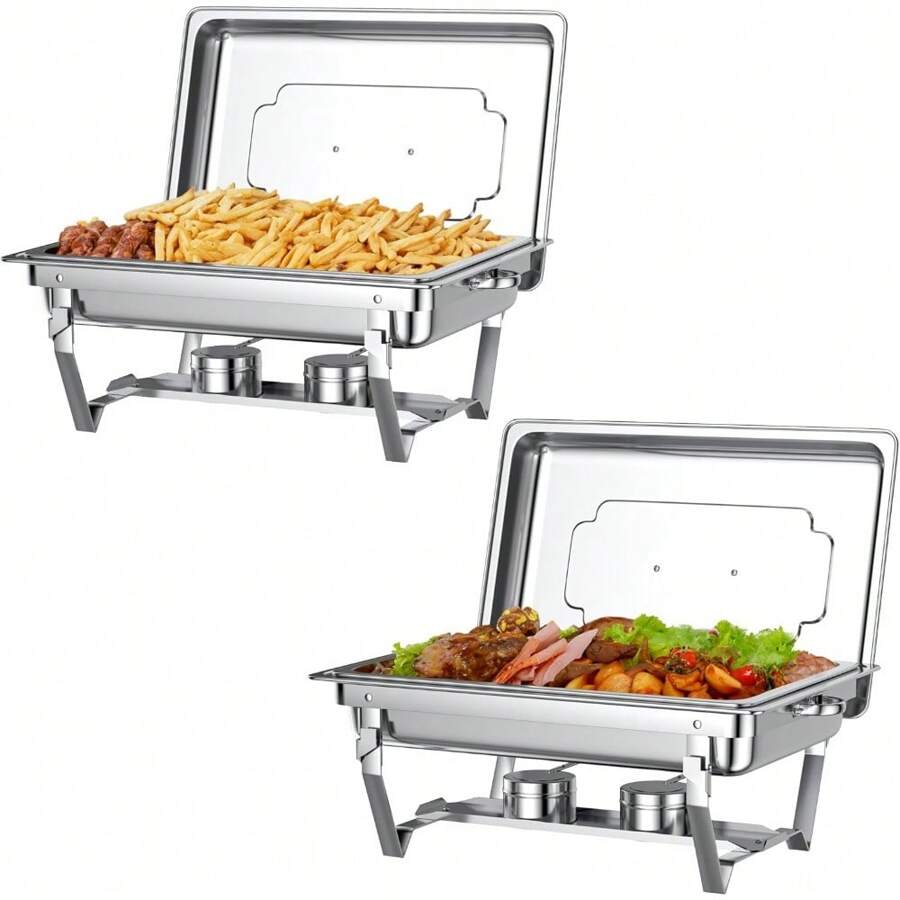 Chafing Dishes For Buffet Set: Chafers For Catering - Chafing Dish ...