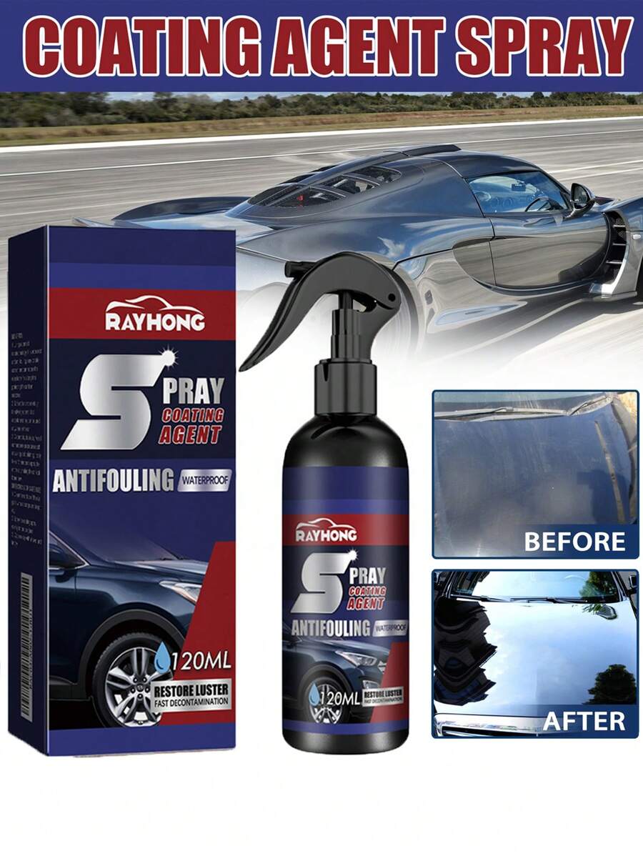 rayhong 1 Set Car Paint Coating Spray Curing Paint Surface Decontamination And Brightening Car ...