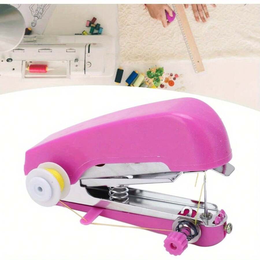 1pc Mini Manual Sewing Machine, All-In-One, Rapid Sewing Machine ...
