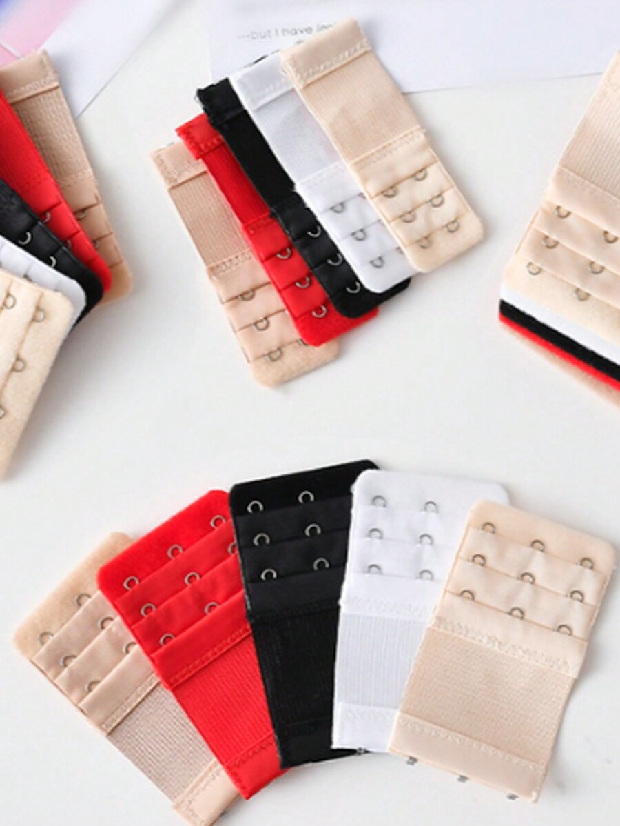 Adjustable Elastic Buckle Bra Extender, Stainless Steel Hook And Eye ...