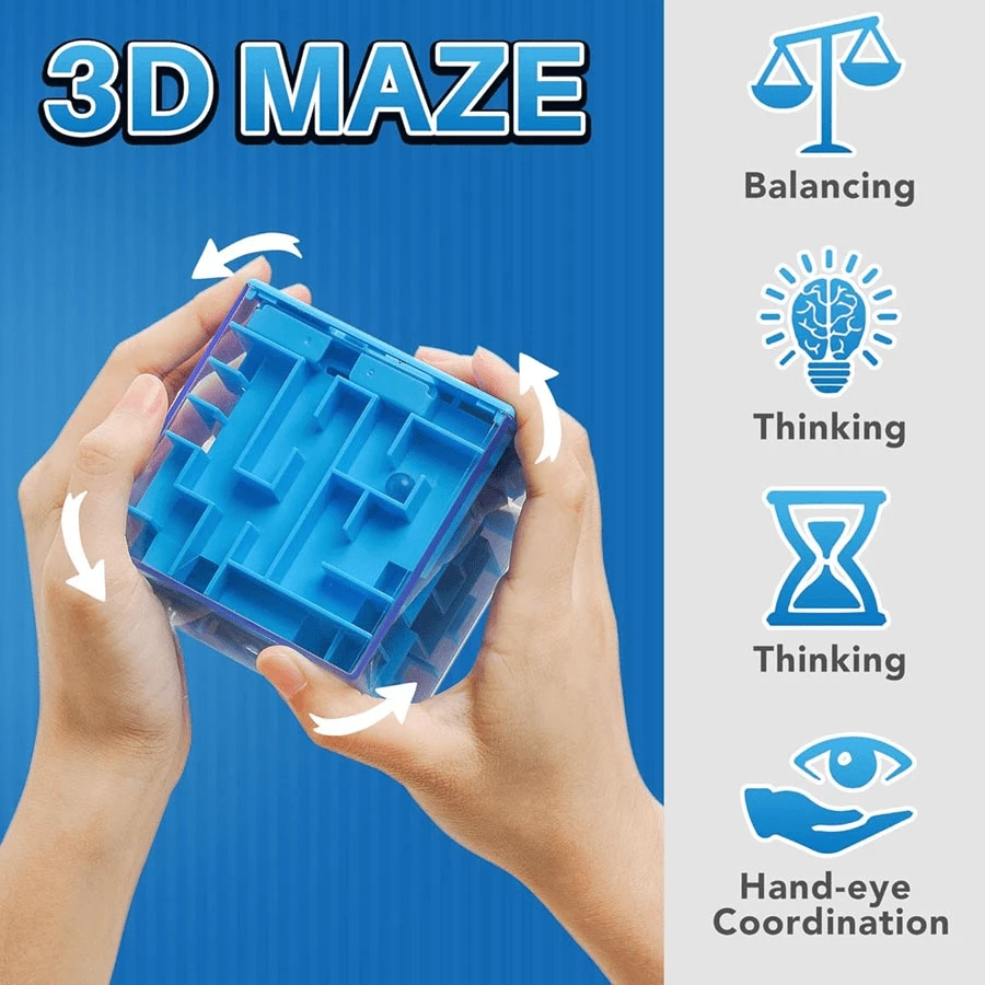 Focus Maze Game For Festival Parties, Mind Development Concentration ...