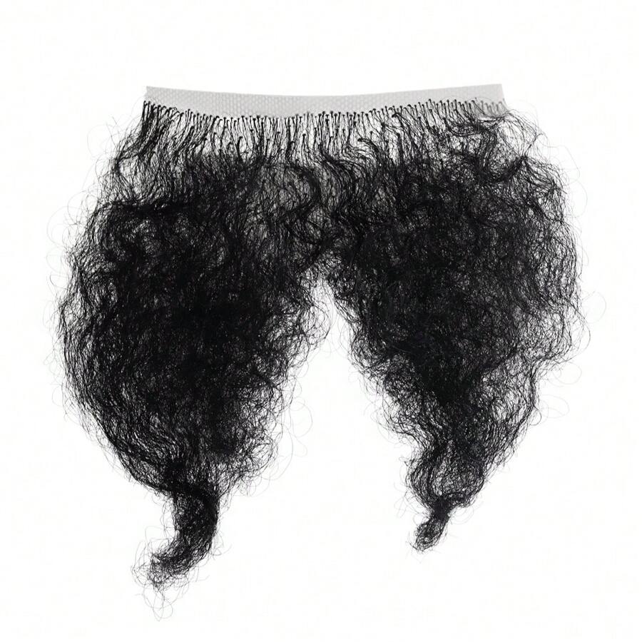 12pcs Free Sticky Tape Fake Pubic Hair Stickers Crossdresser Silicone ...