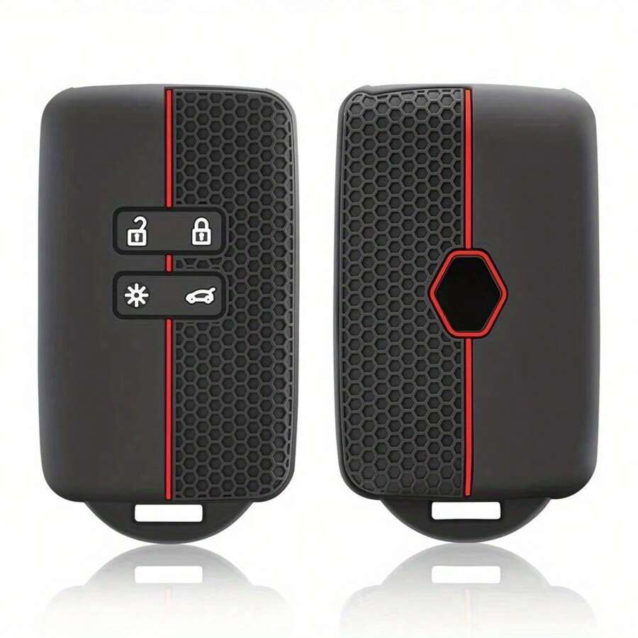 Silicone Car Key Cover For Renault Captur Koleos Kadjar Arkana Megane ...