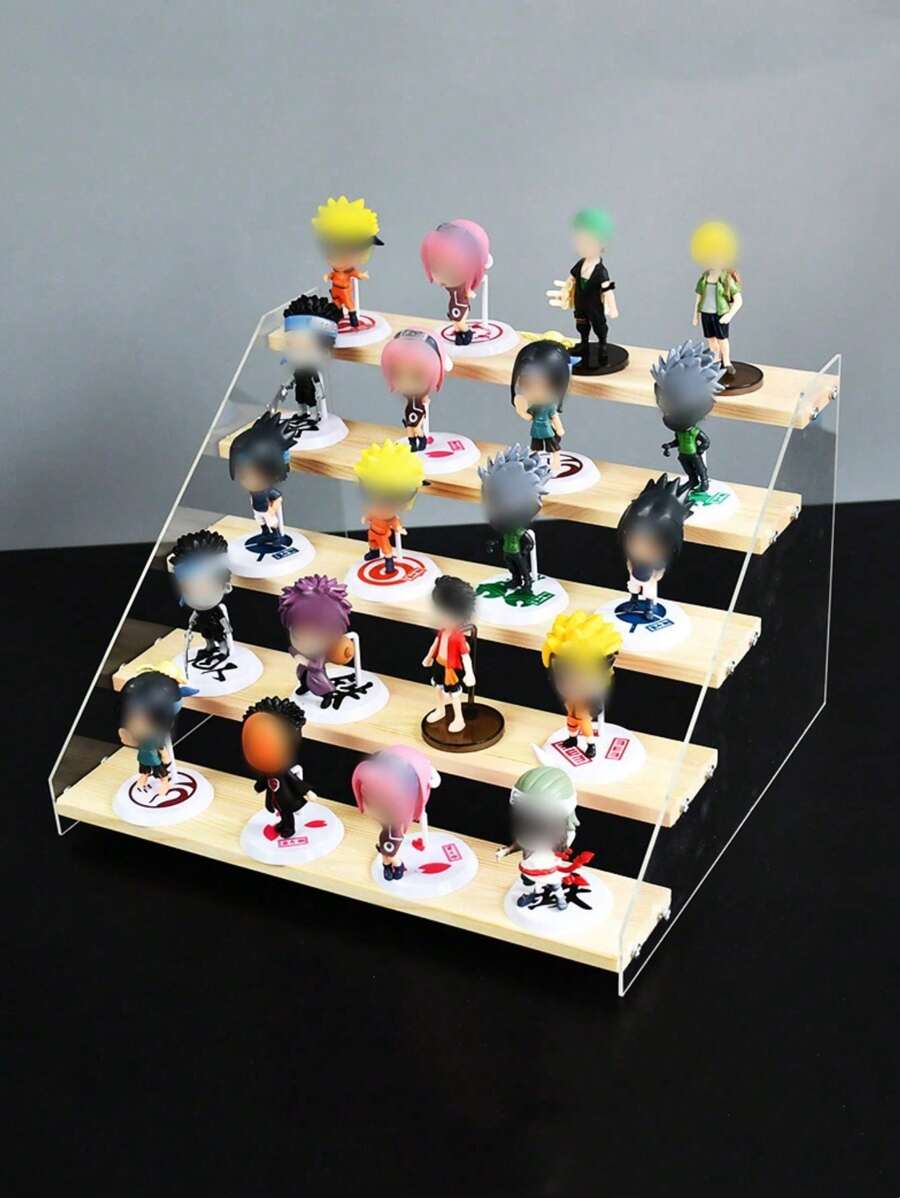 Wooden Display Stand For Home, Display Cabinet, Doll Collection ...