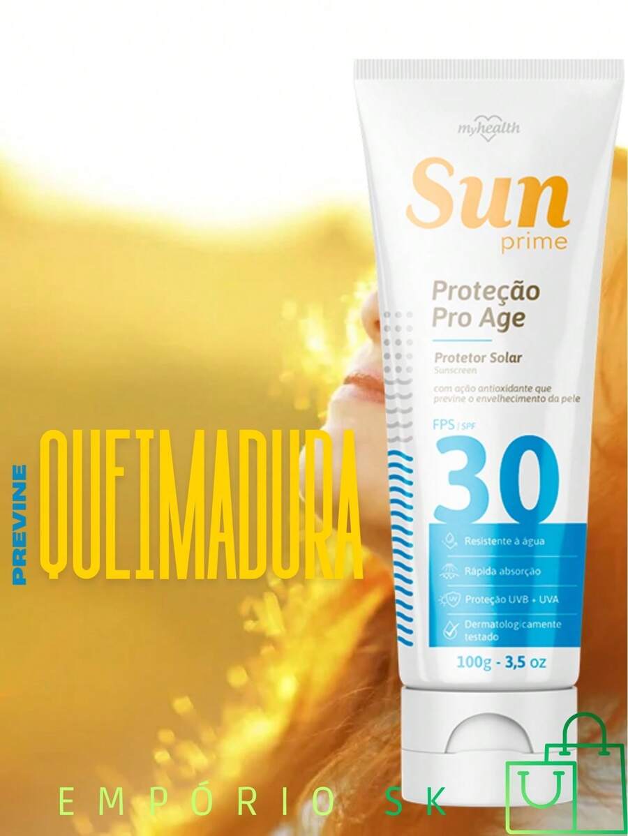 Sunscreen Cream SPF 30 100g Sun Prime My Health Lotion for Sale ...