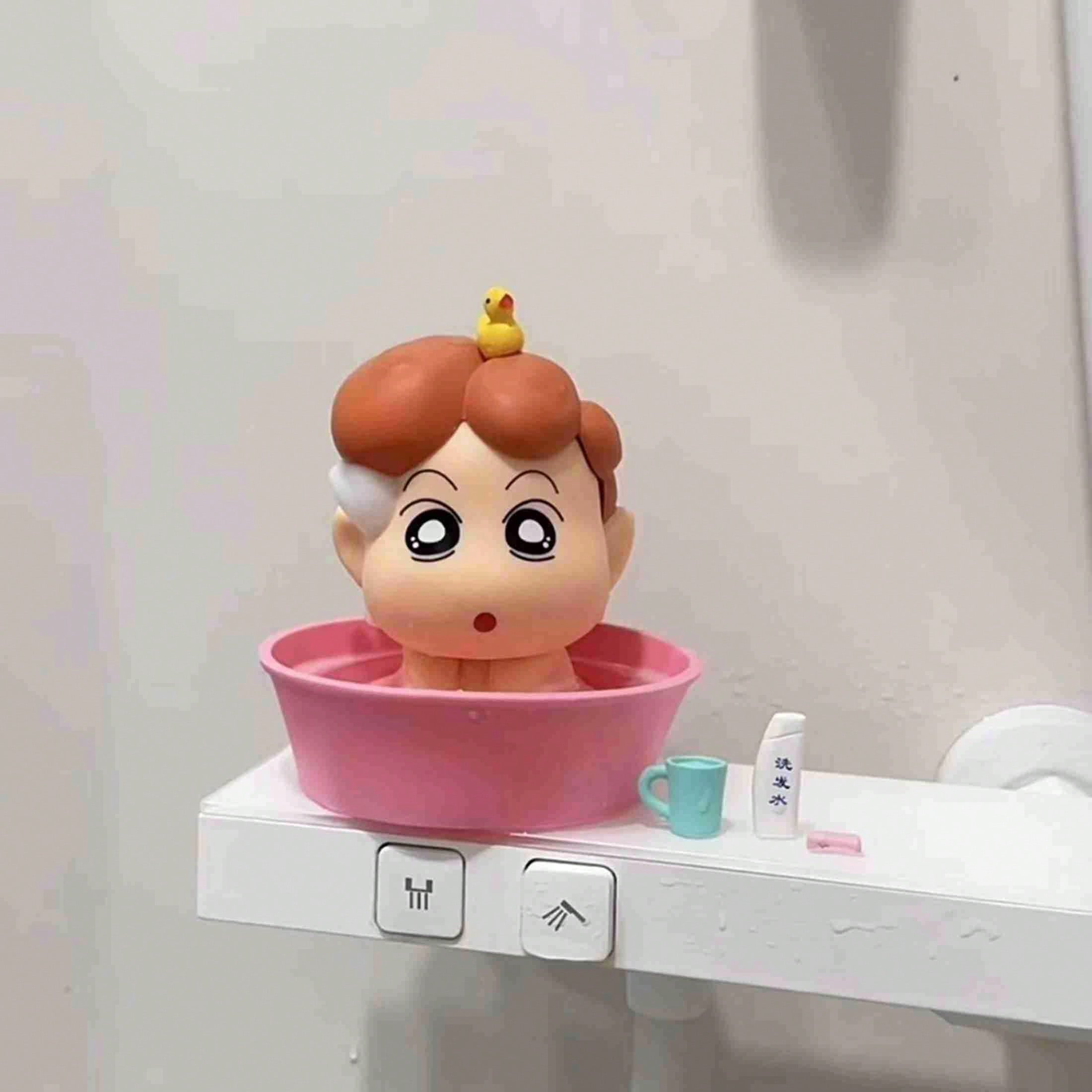 CRAYON SHINCHAN 1pc Bathing Kui Crayon Shin Chan Handmade Nohara ...