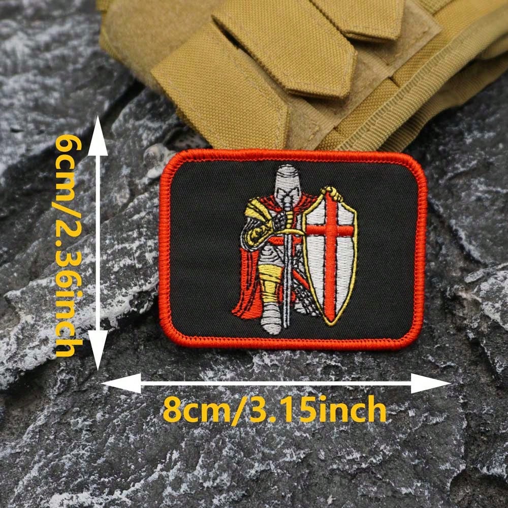 Flags Of Different Shapes Embroidered Patch With Merrow Border, Sewable ...