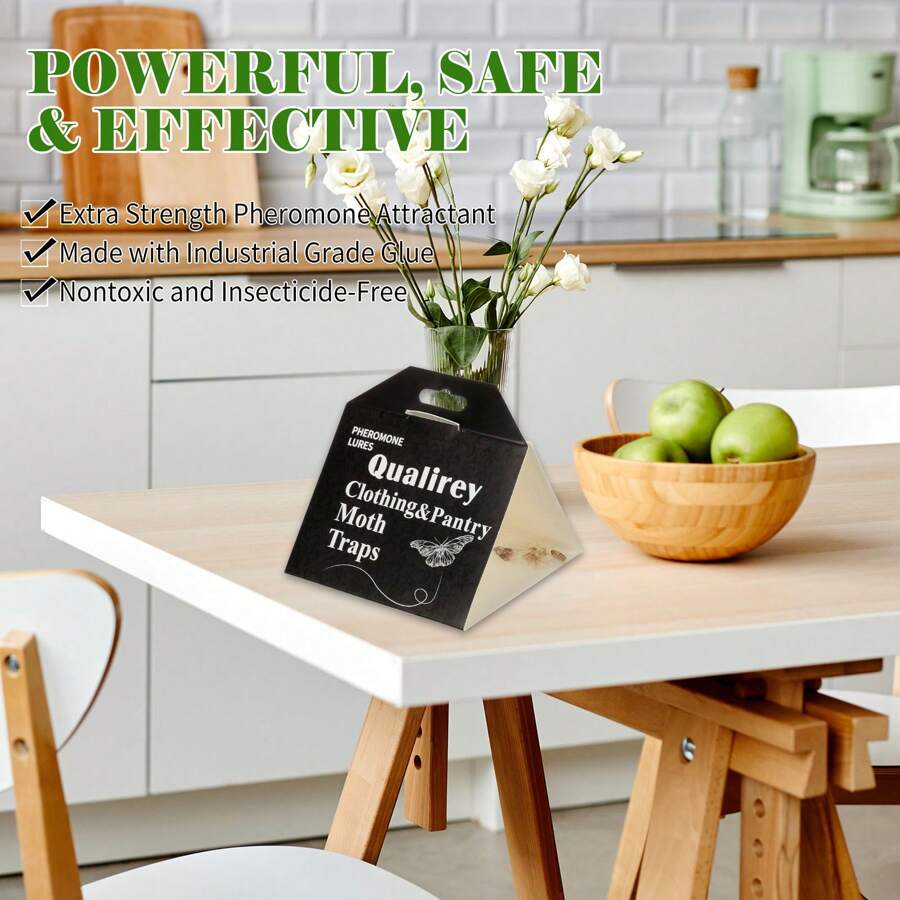 Moth Traps Containing Powerful Pheromones, Safe And Effective Sticky ...